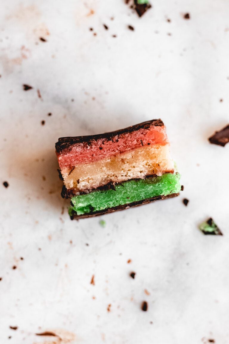Italian Rainbow Cookies (Tricolor Cookies with Video!) | The Banana Diaries