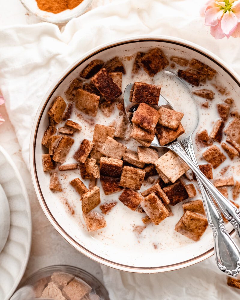 Homemade Cinnamon Toast Crunch Cereal (Vegan + Gluten Free!) | The ...