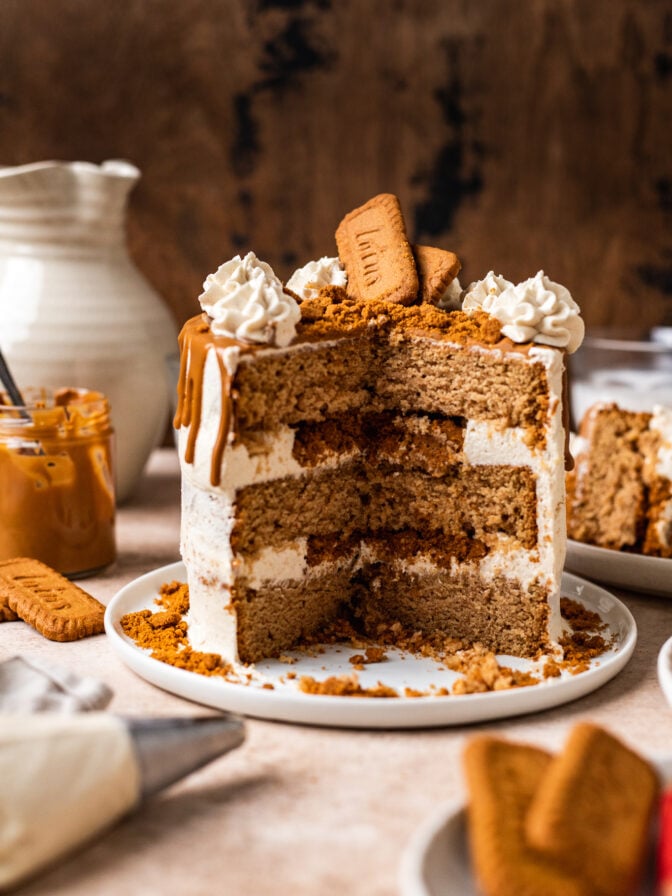 Best Ever Vegan Biscoff Cake | The Banana Diaries