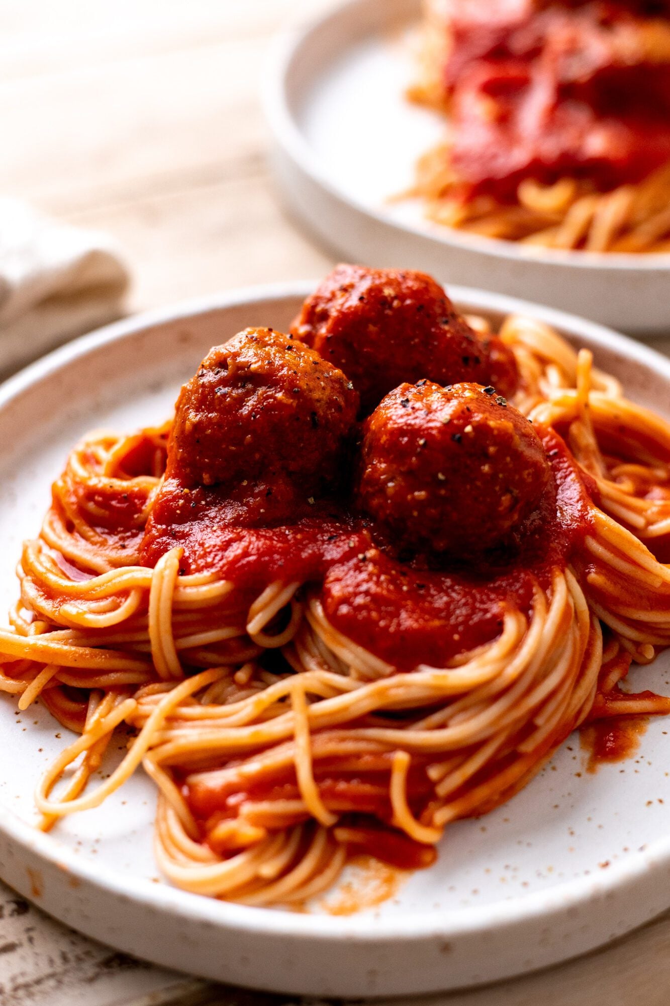 30-Minute Vegan Lentil Meatballs - Oven Baked! | The Banana Diaries