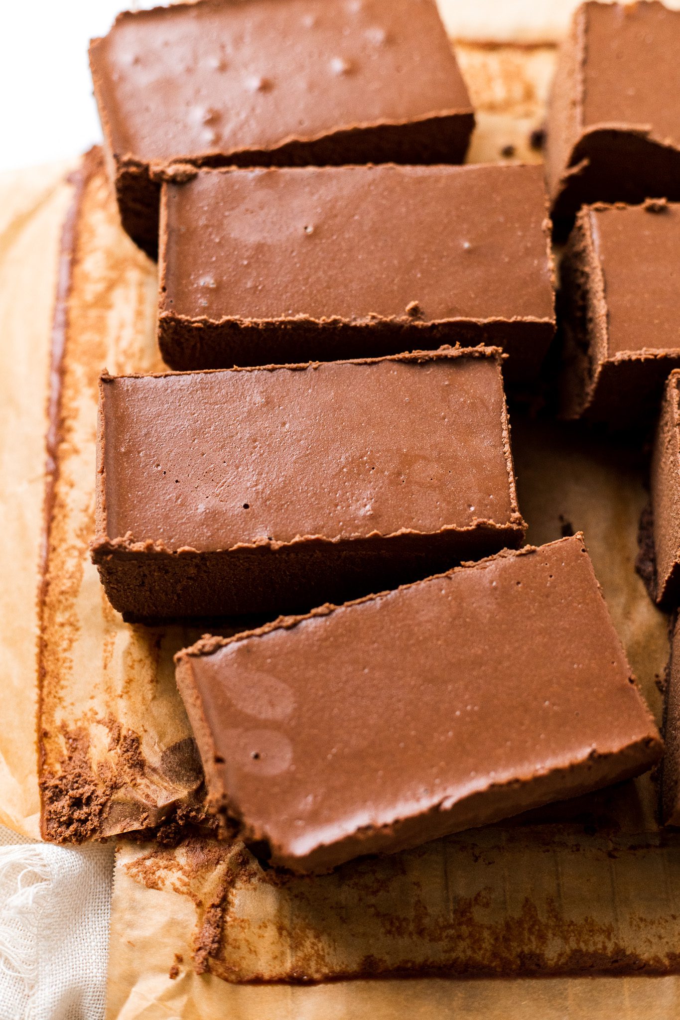 Vegan Mocha Chocolate Mousse Bars (Gluten Free) | The Banana Diaries