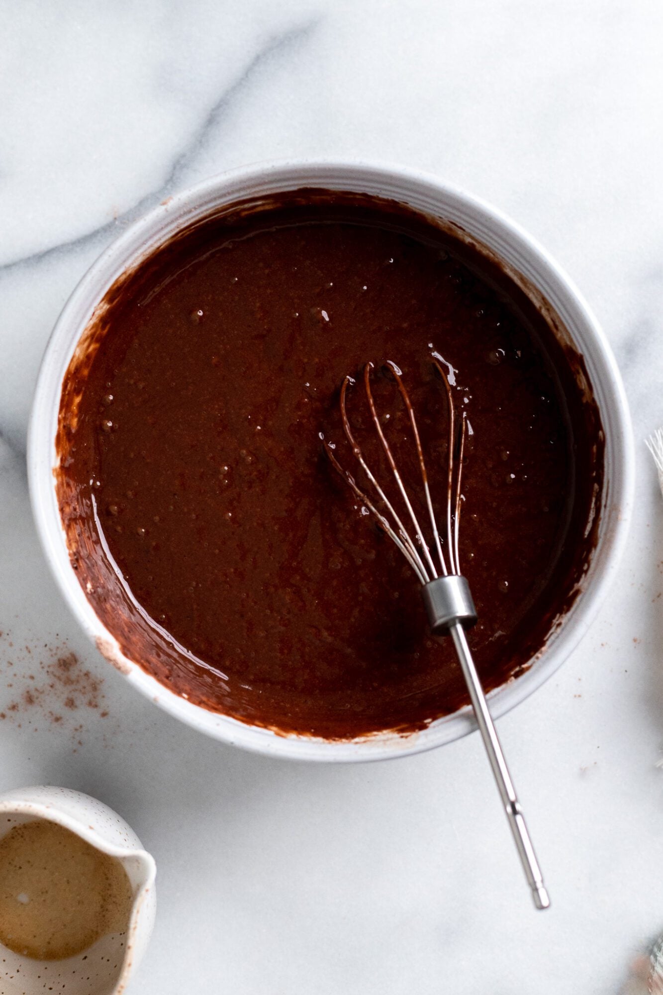 Moist & Rich Small Vegan Chocolate Cake (No eggs needed!) | The Banana ...