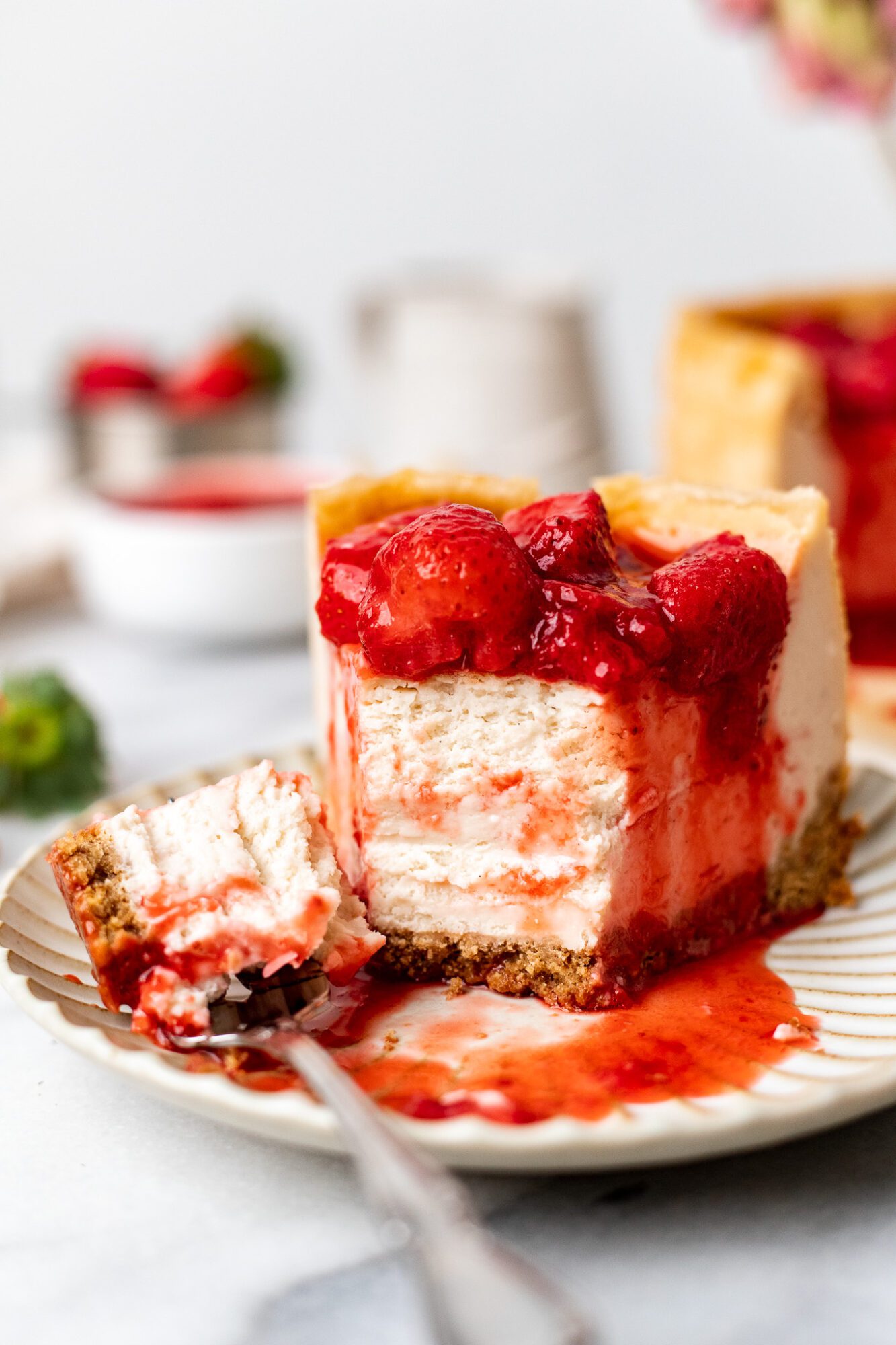 Rich & Creamy Classic Vegan Cheesecake (EASY! No Tofu, No Cashews ...