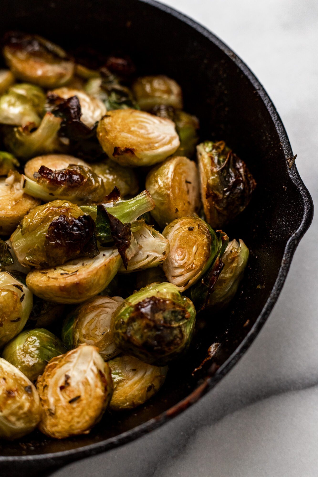 How to make Perfectly Crispy Oven Roasted Brussels Sprouts Every Time ...