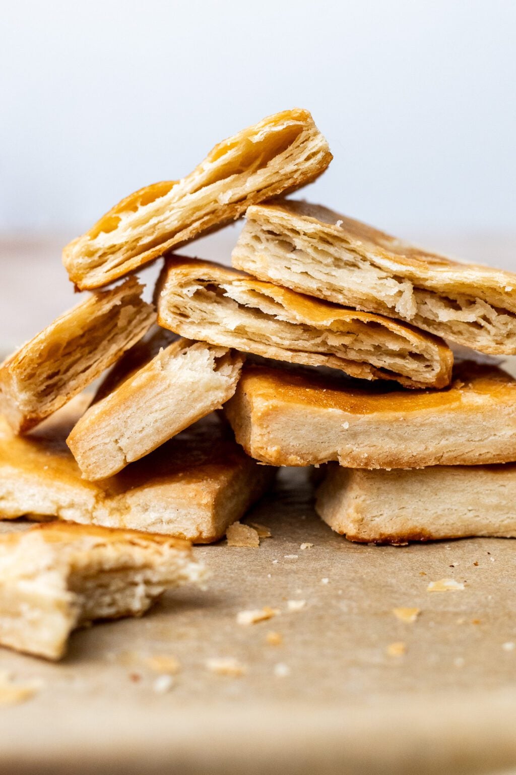The EASIEST Flaky Gluten Free Vegan Puff Pastry (Quick Rough Puff ...