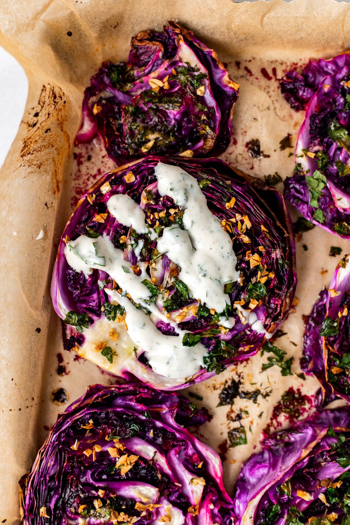 Quick & Easy Crispy Roasted Red Cabbage Recipe | The Banana Diaries