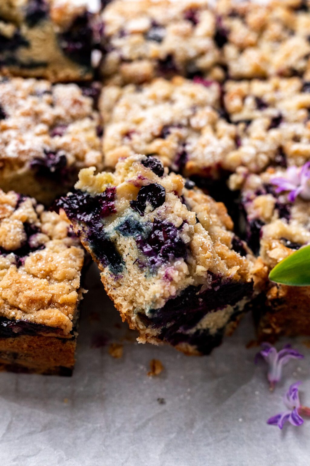 Soft & Fluffy Vegan Blueberry Buckle (No eggs, No dairy!) | The Banana ...
