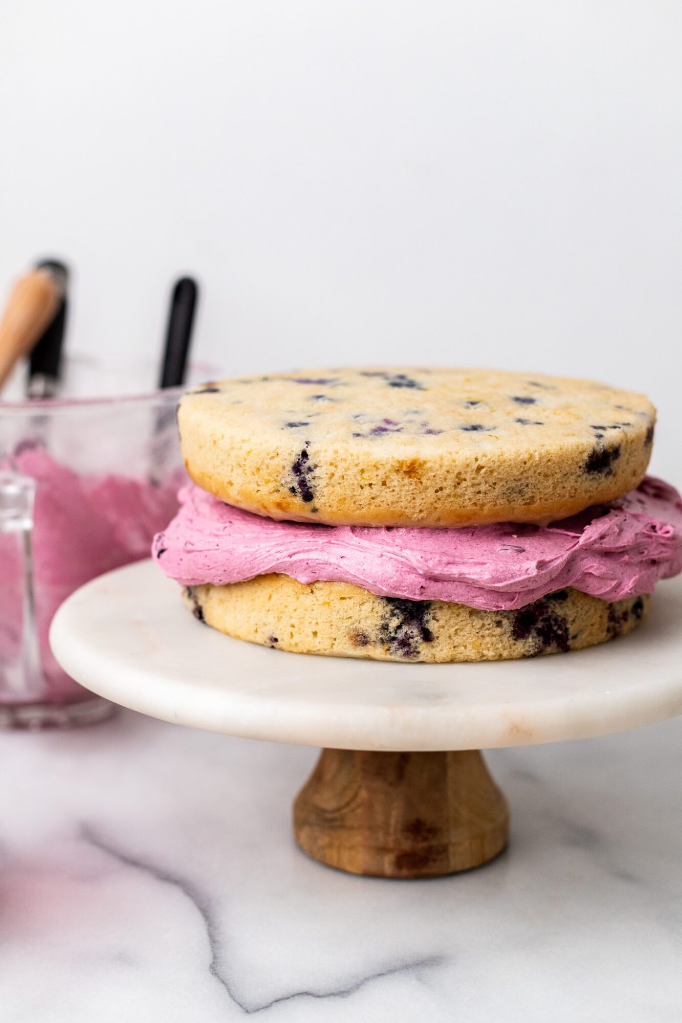 How To Make Blueberry Frosting with Fresh Blueberries (Dairy Free ...