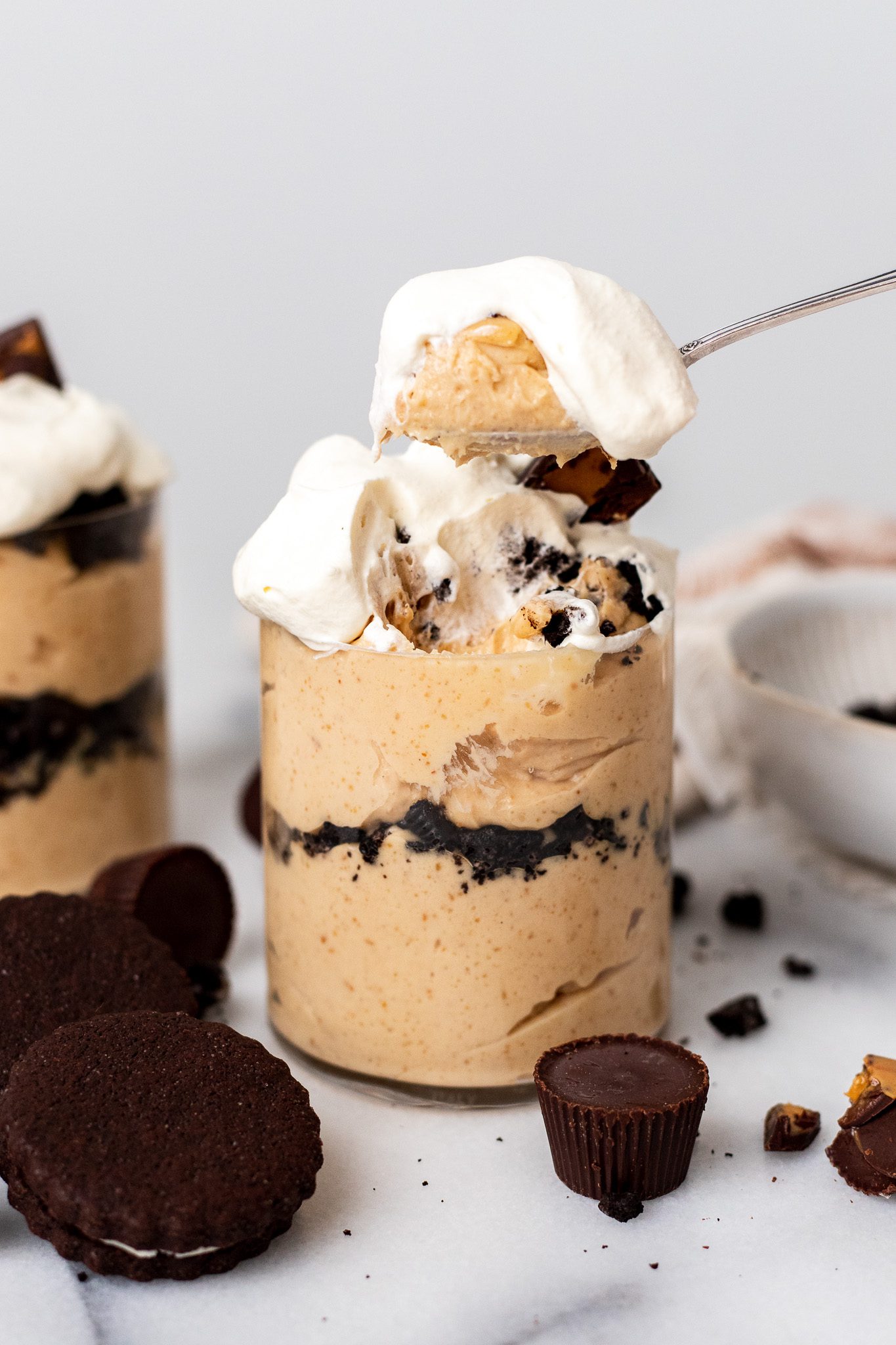 Easy Fluffy Peanut Butter Mousse (Dairy Free) | The Banana Diaries