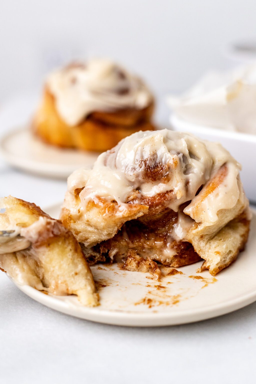 Soft & Fluffy Vegan Small Batch Cinnamon Rolls (Gluten Free Option ...