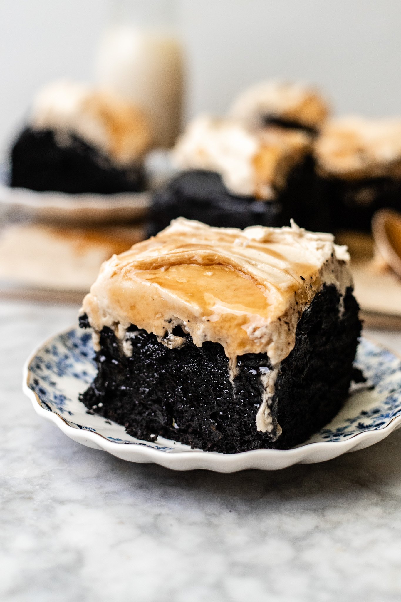 MOIST Chocolate Sticky Toffee Pudding Cake with Toffee Frosting - No ...