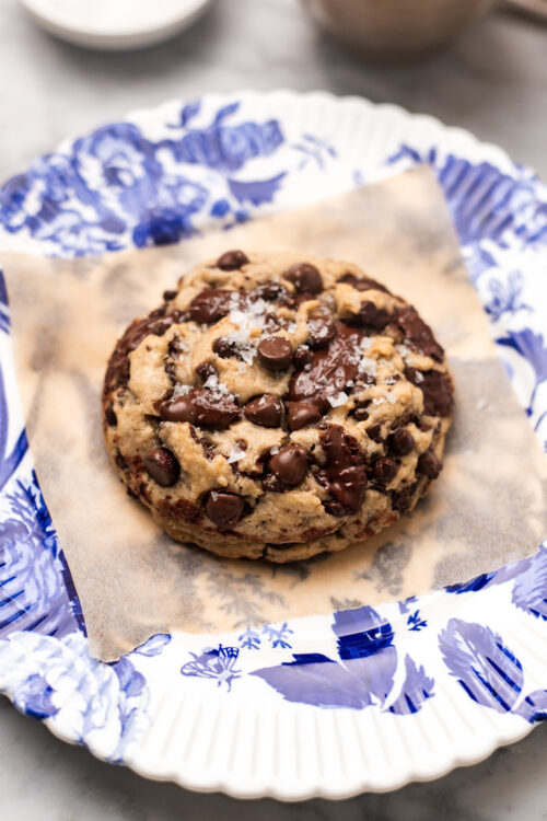 Single Serve Vegan Chocolate Chip Cookie Recipe - No Eggs, No Dairy ...