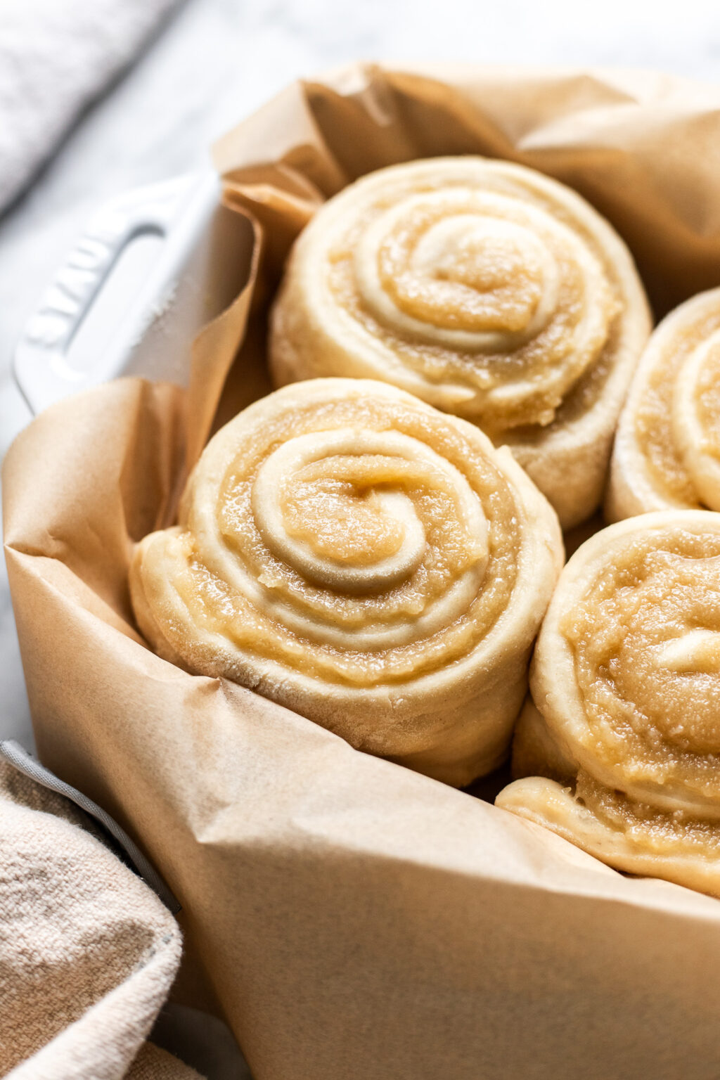 Small Batch Vegan Almond Sweet Rolls Recipe | The Banana Diaries