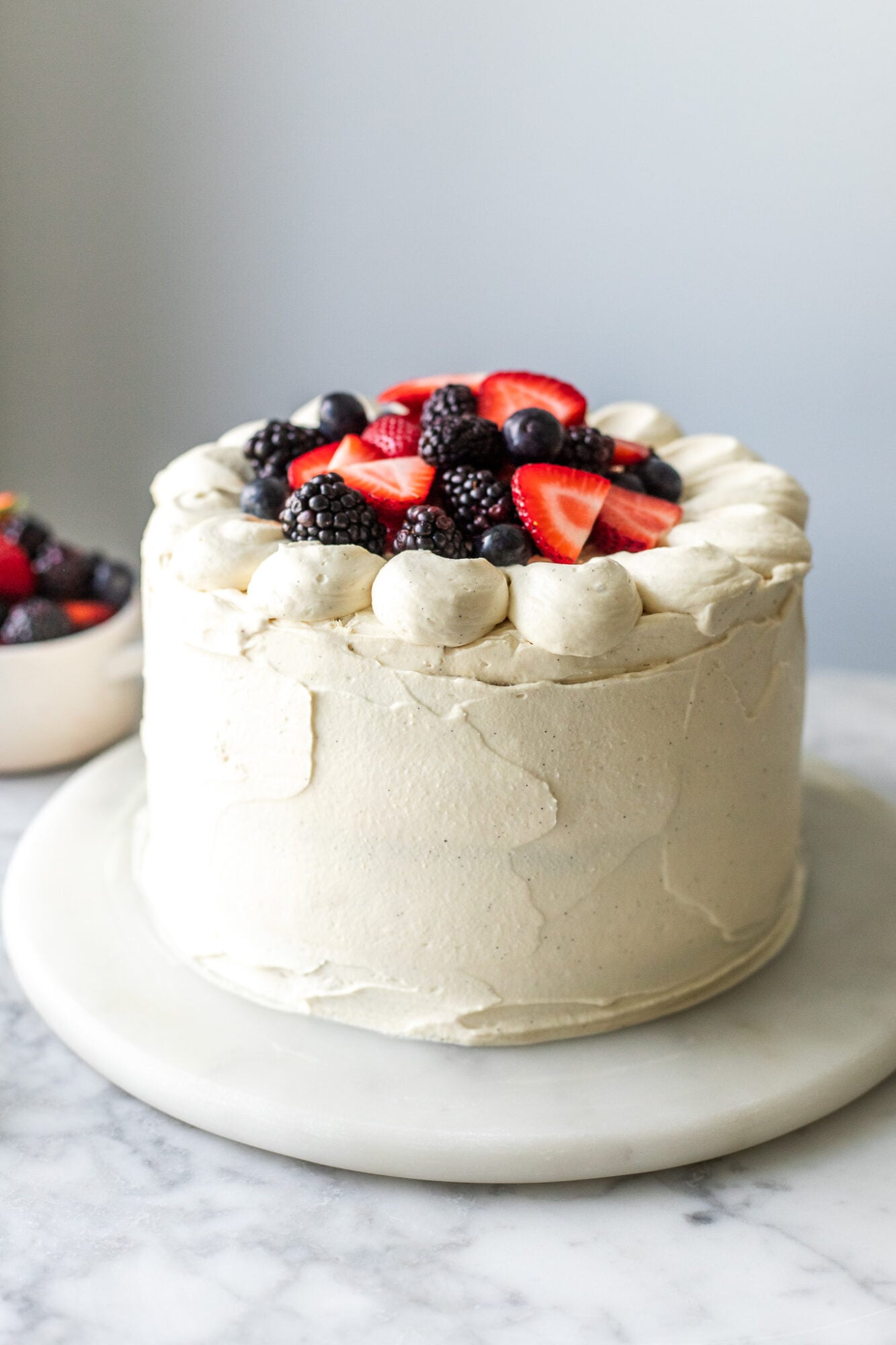 Easy Homemade MOIST Chantilly Cake - No Eggs, No Dairy! | The Banana ...