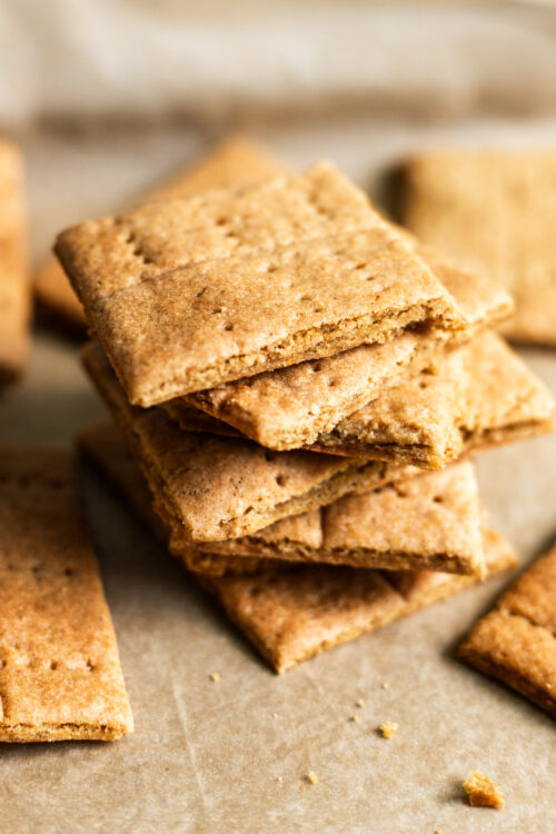Quick & Easy Vegan Graham Crackers Recipe - Gluten Free option | The ...