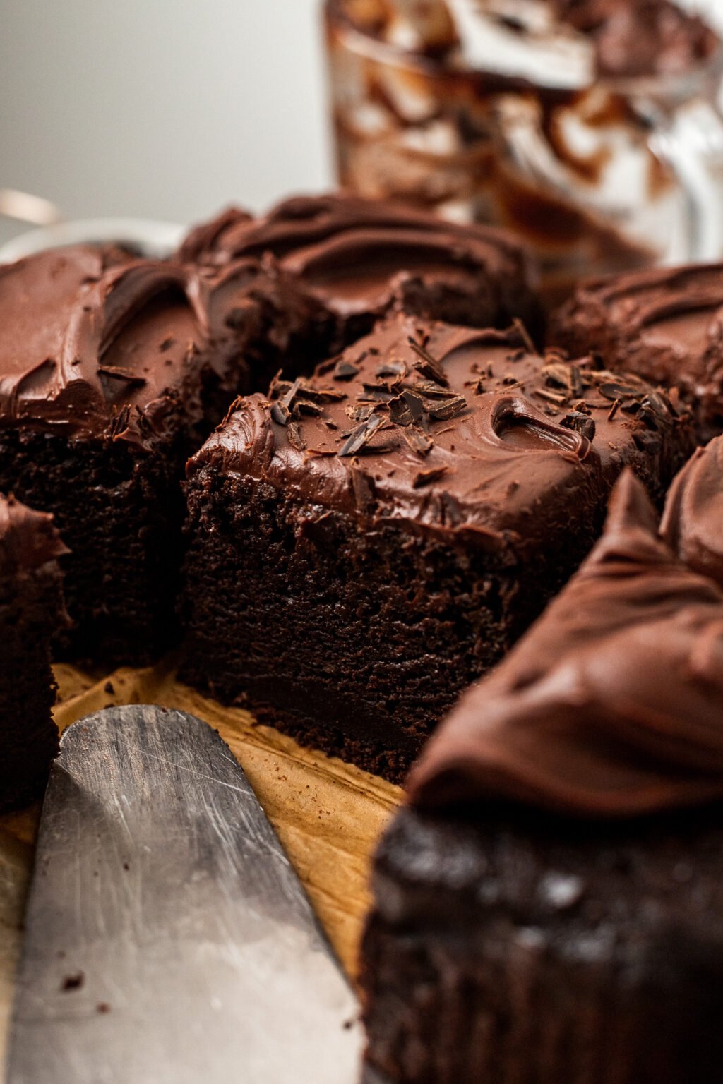 Moist Vegan Mocha Cake with Chocolate Ganache Frosting | The Banana Diaries
