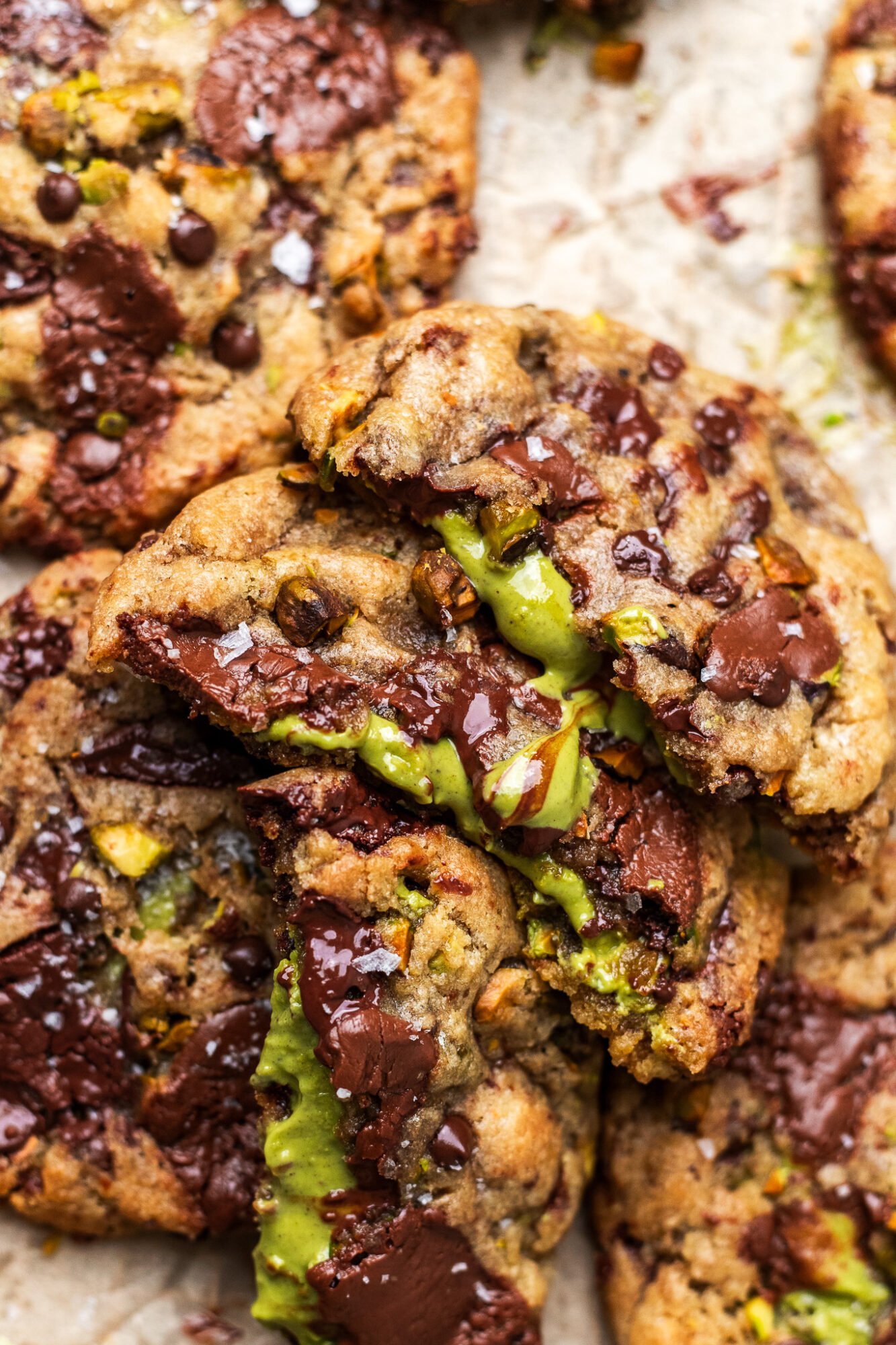 Chewy Vegan Brown Butter Pistachio Cookies | The Banana Diaries
