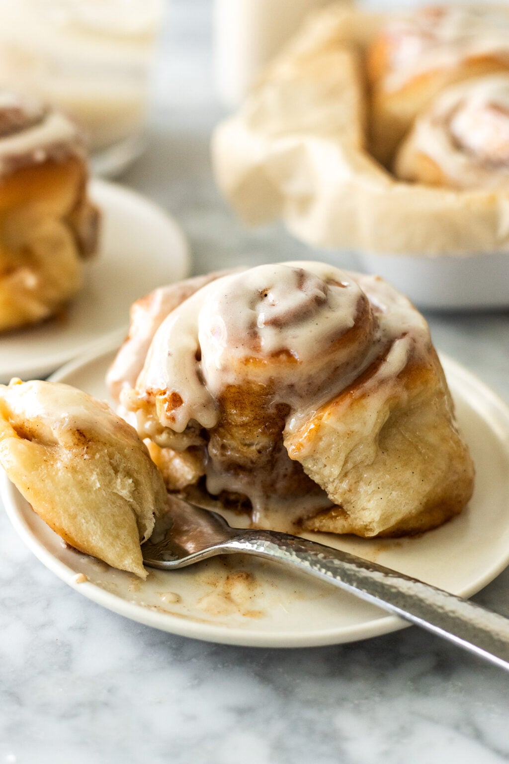 GOOEY Vegan Small Batch Brown Butter Cinnamon Rolls - Gluten Free ...