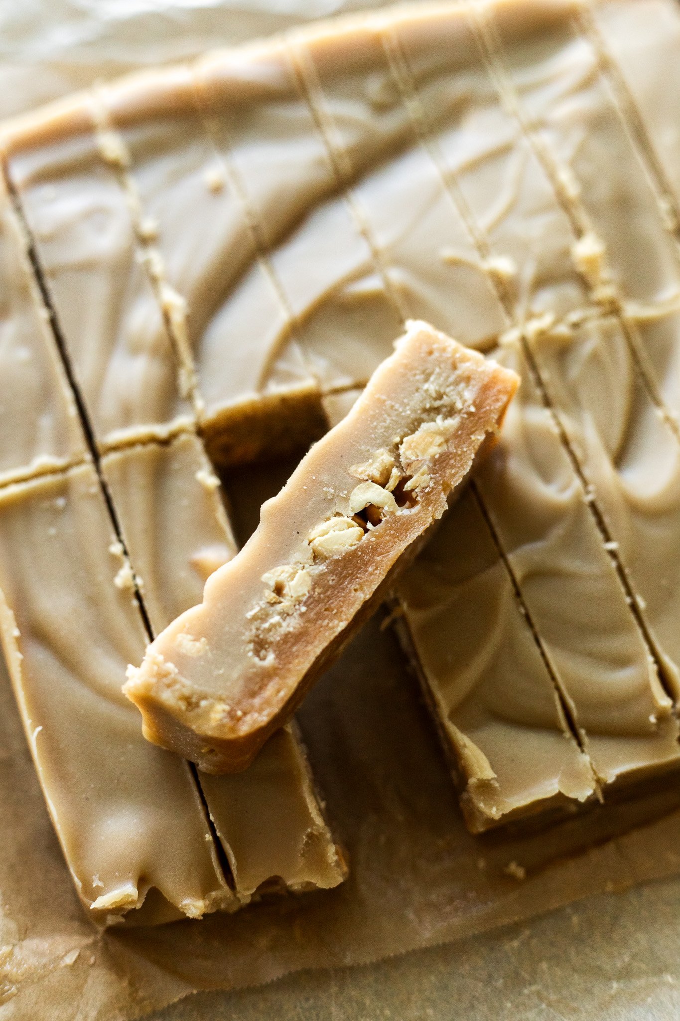 Simple Homemade Vegan Snickers Bars - NO Dates!! | The Banana Diaries