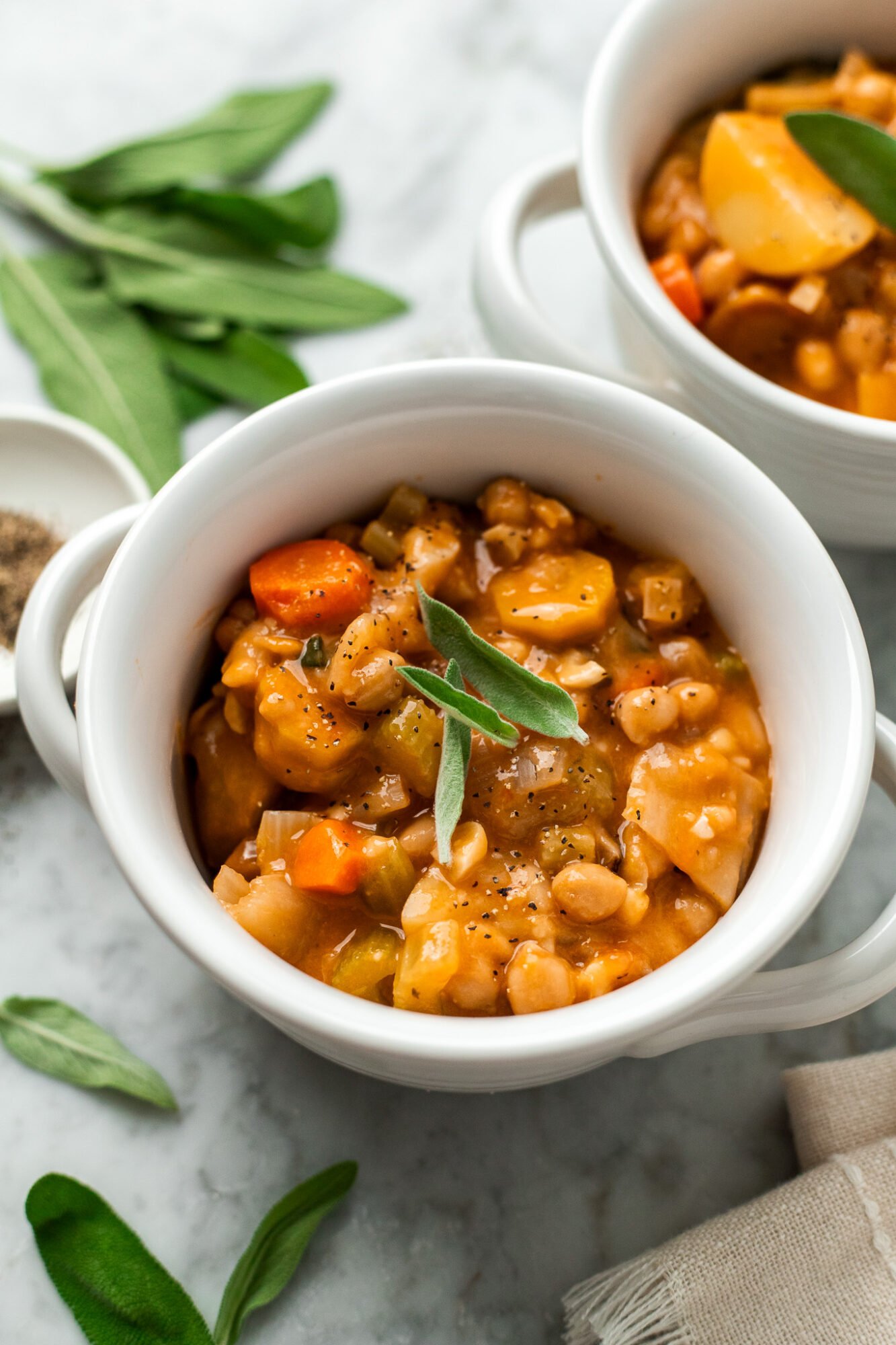 Homemade Healthy Vegetable Stew Recipe with Beans and Potatoes | The Banana Diaries