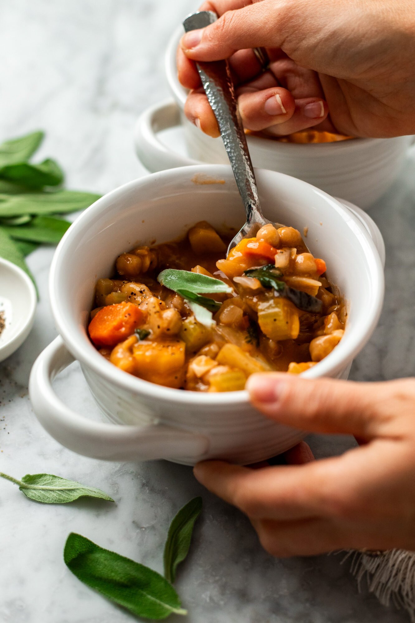 Homemade Healthy Vegetable Stew Recipe with Beans and Potatoes | The Banana Diaries