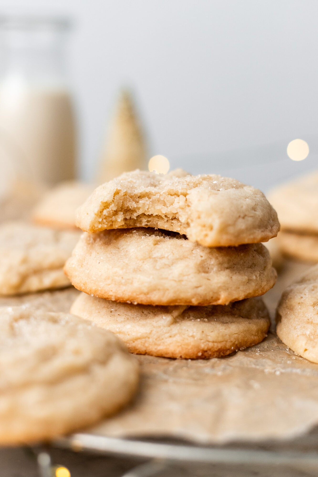 Easy Vegan Drop-Style Sugar Cookies Recipe | The Banana Diaries