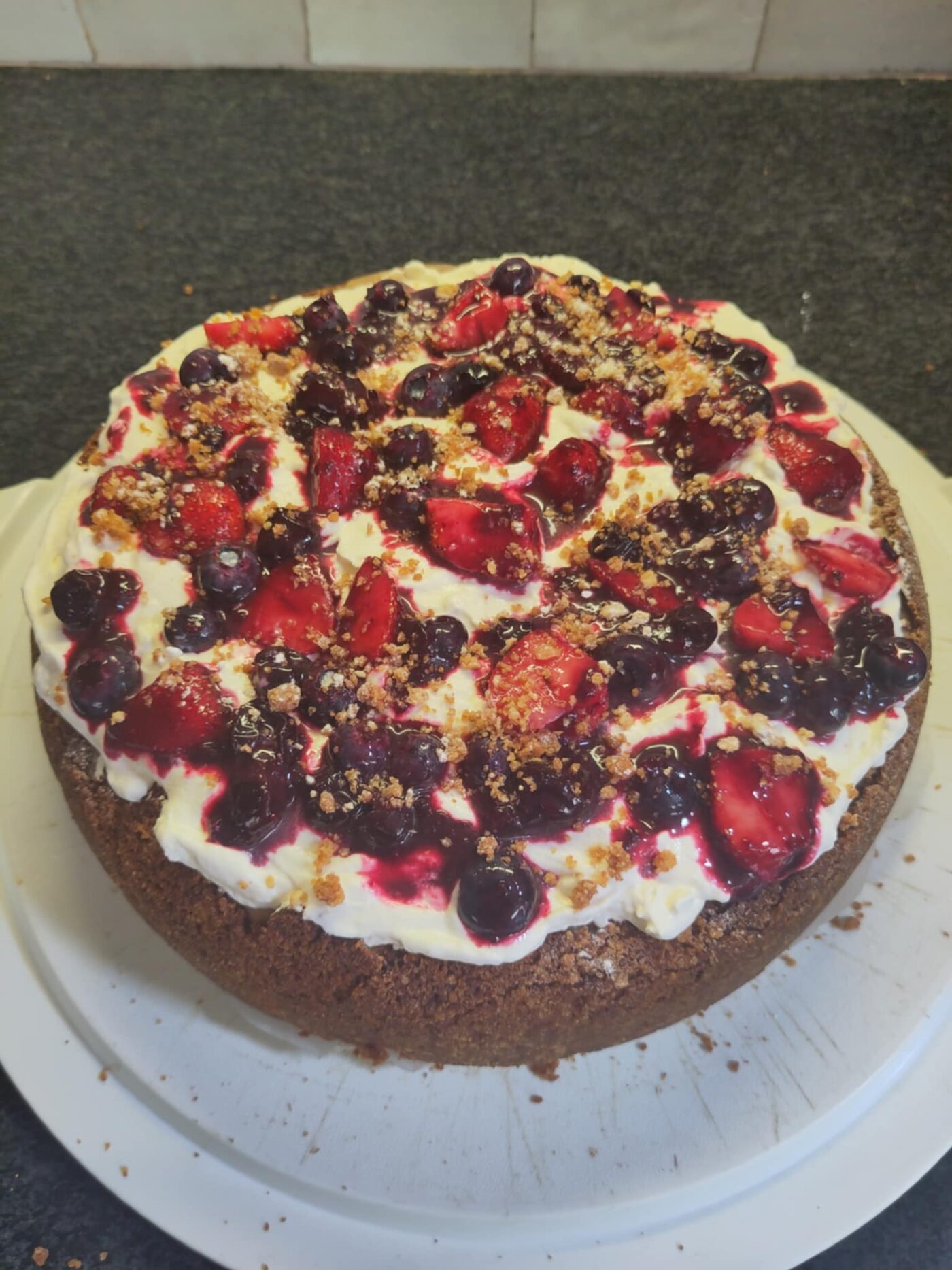 Ridiculously Creamy Berry Chantilly Cheesecake - Dairy Free & Vegan ...